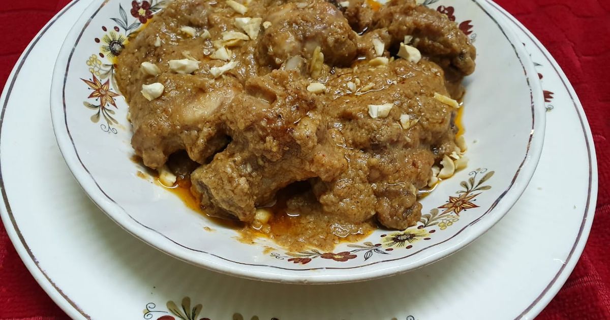 Awadhi Chicken Chaap Recipe by Kumkum Chatterjee - Cookpad