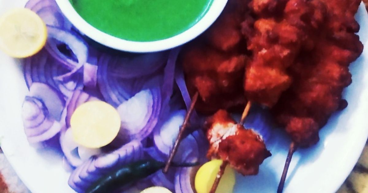 Charga Chicken Sikh Masala Tikka Recipe by Shivani gori - Cookpad