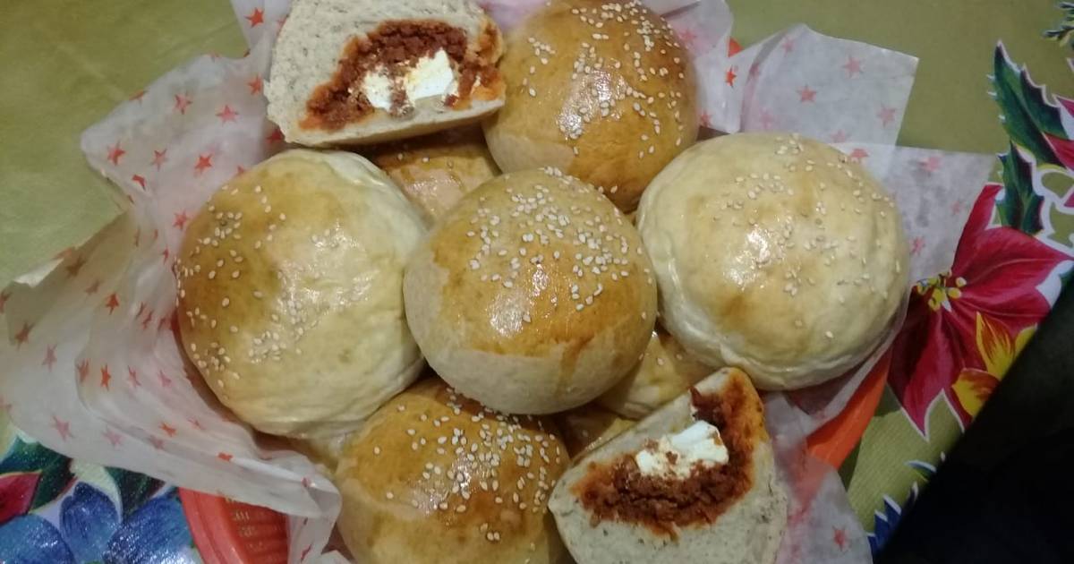 Bollos rellenos de queso Receta de Celis Rodríguez Leonardo Antonio ...