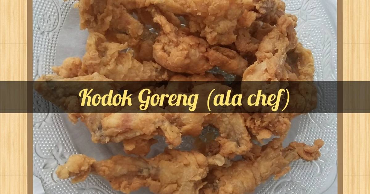 Resep Kodok Goreng (ala chef) oleh Ala Chef - Cookpad