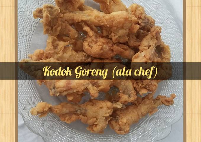 Resep Kodok Goreng (ala chef) oleh Ala Chef - Cookpad
