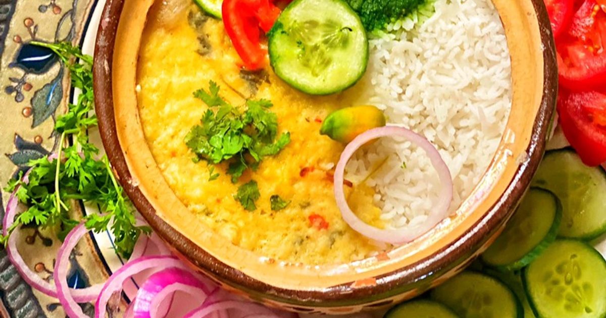 Matka Daal Chawal With Chattni Recipe by Erum Shah - Cookpad