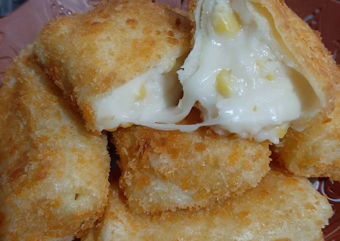 Resep Risol jasuke(jagung,susu,keju) oleh Eka indah winarsih - Cookpad