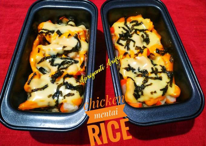 Resep Chicken Mentai Rice oleh Apriyanti Arifin - Cookpad
