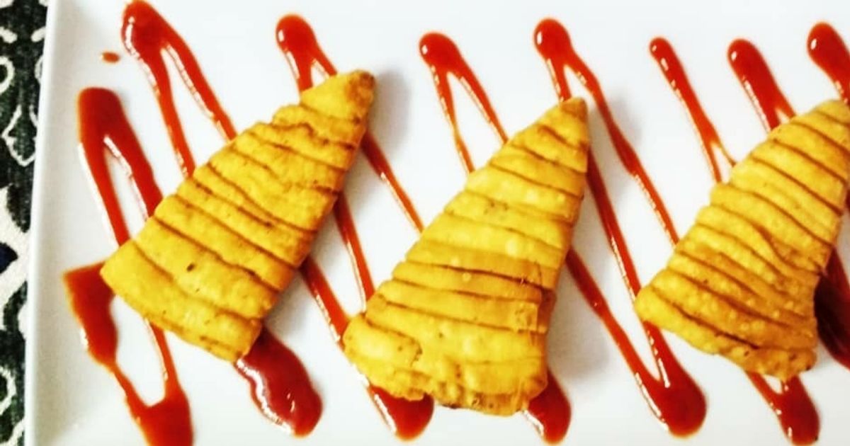 Cone Samosa Recipe by Aishwarya Bharani - Cookpad