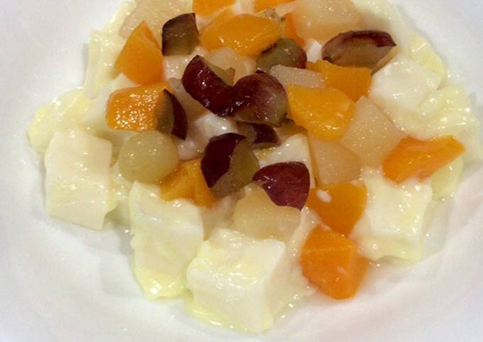 Resep Puding vla buah cocktail oleh Mm Syaiyi WAQ - Cookpad