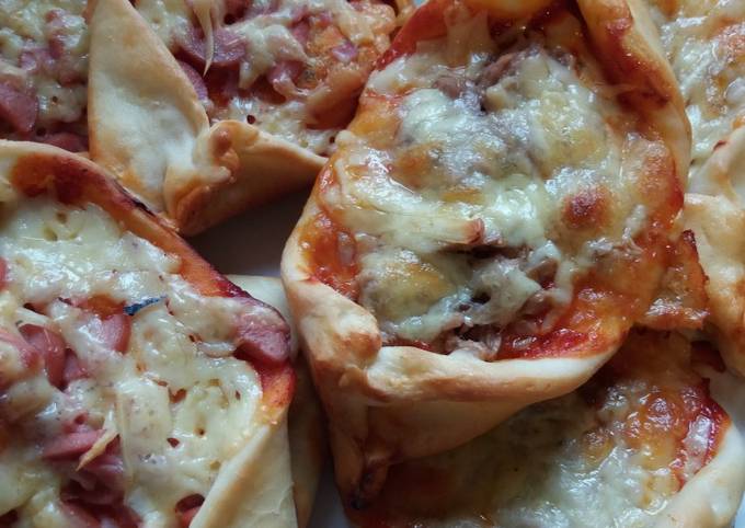 Halas, sonkás pizzacsónak | Poropatichné Magdi receptje - Cookpad receptek