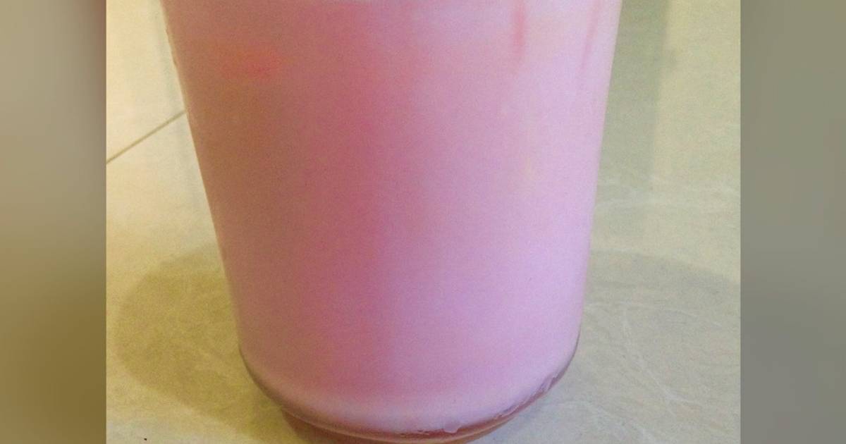 Resep Minuman pink ala richeese factory oleh Maddox - Cookpad