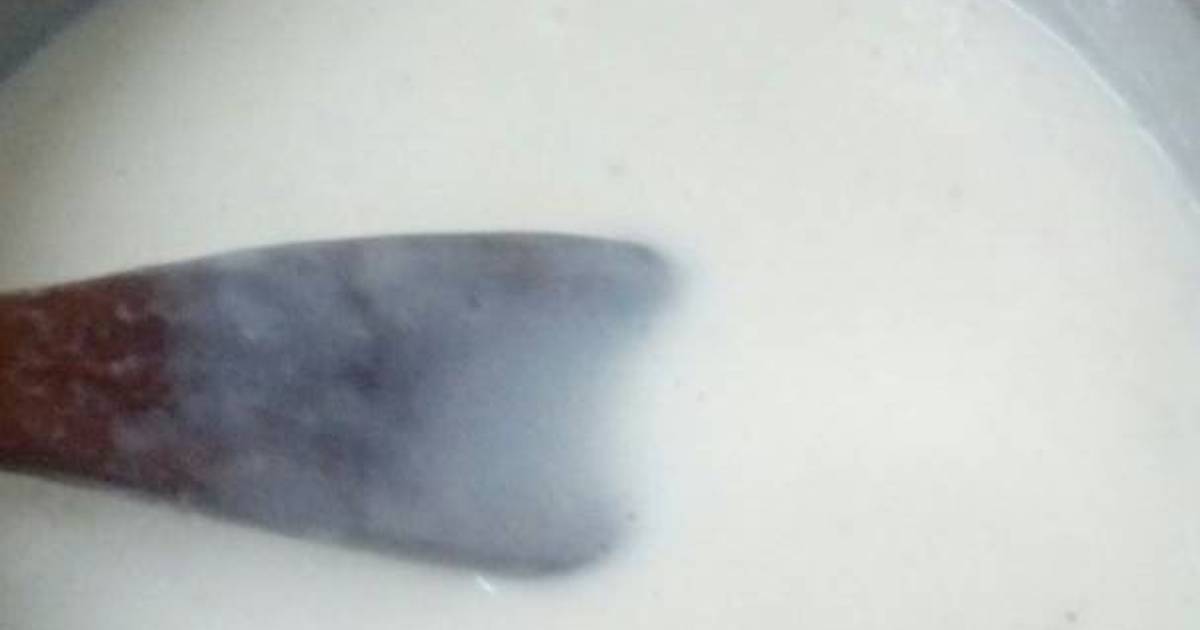 Salsa blanca... 😍 Receta de Liz Rojas- Cookpad