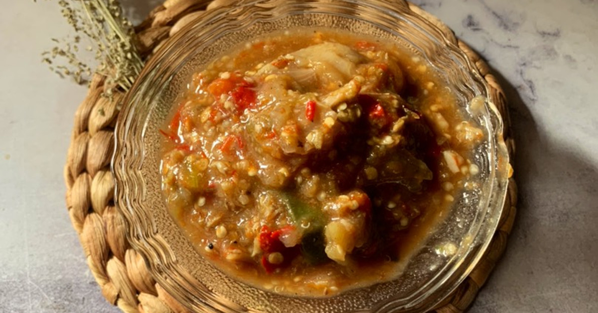 Resep Sambal Terong Rebus oleh Lisa Handayani🥢 - Cookpad