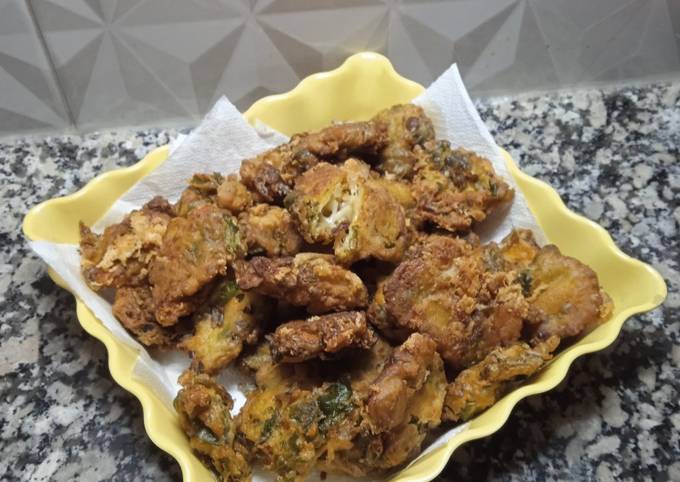 Frituras con puerro, morrón, lechuga y zanahoria Receta de Estela- Cookpad