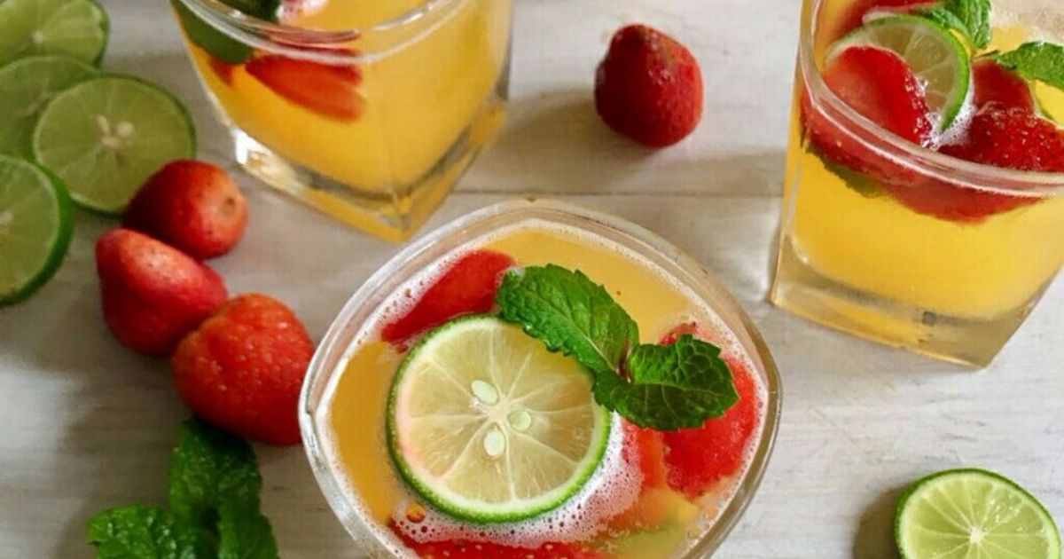 Resep fruit punch buah rumahan enak dan mudah - Cookpad