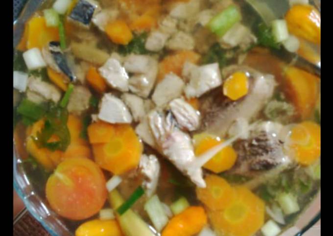 Resep sup ikan sehat ala mama celo oleh sulis Sutiani - Cookpad