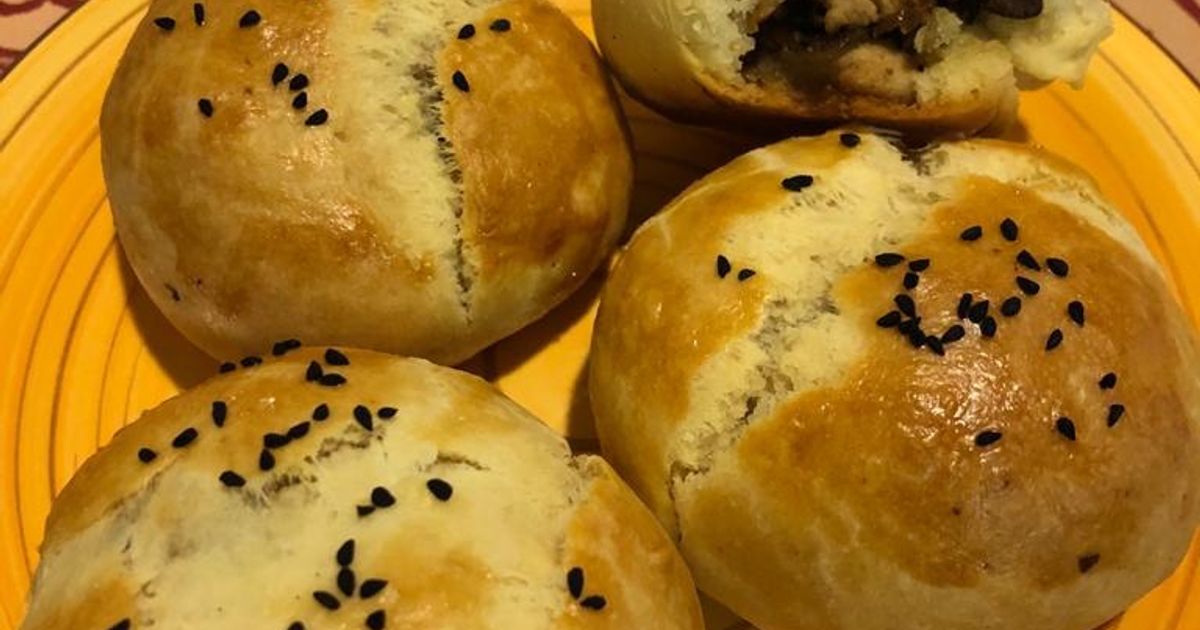 Stuffed Chicken Buns Recipe By Shreyaas World