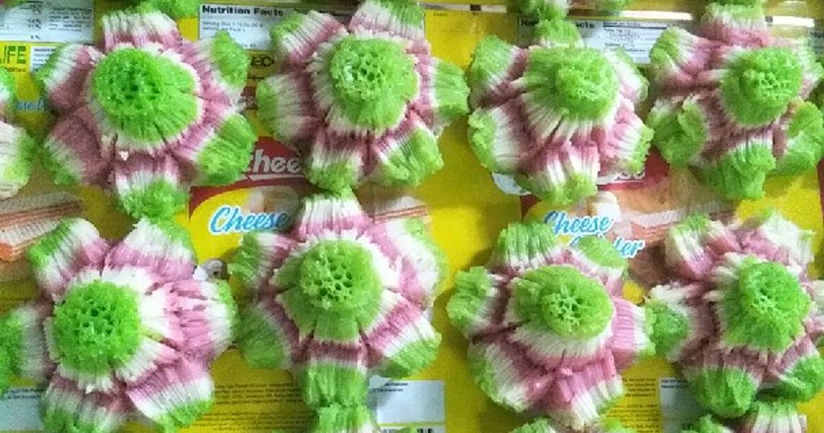 Resep Bikang tepung terigu menul" dan berserat oleh Arwati - Cookpad