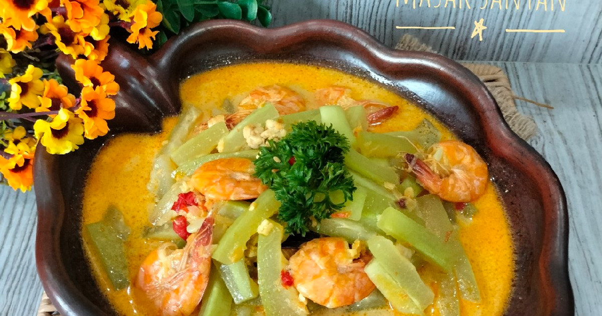 Resep Labu Air Masak Santan oleh Sari's Kitchen - Cookpad