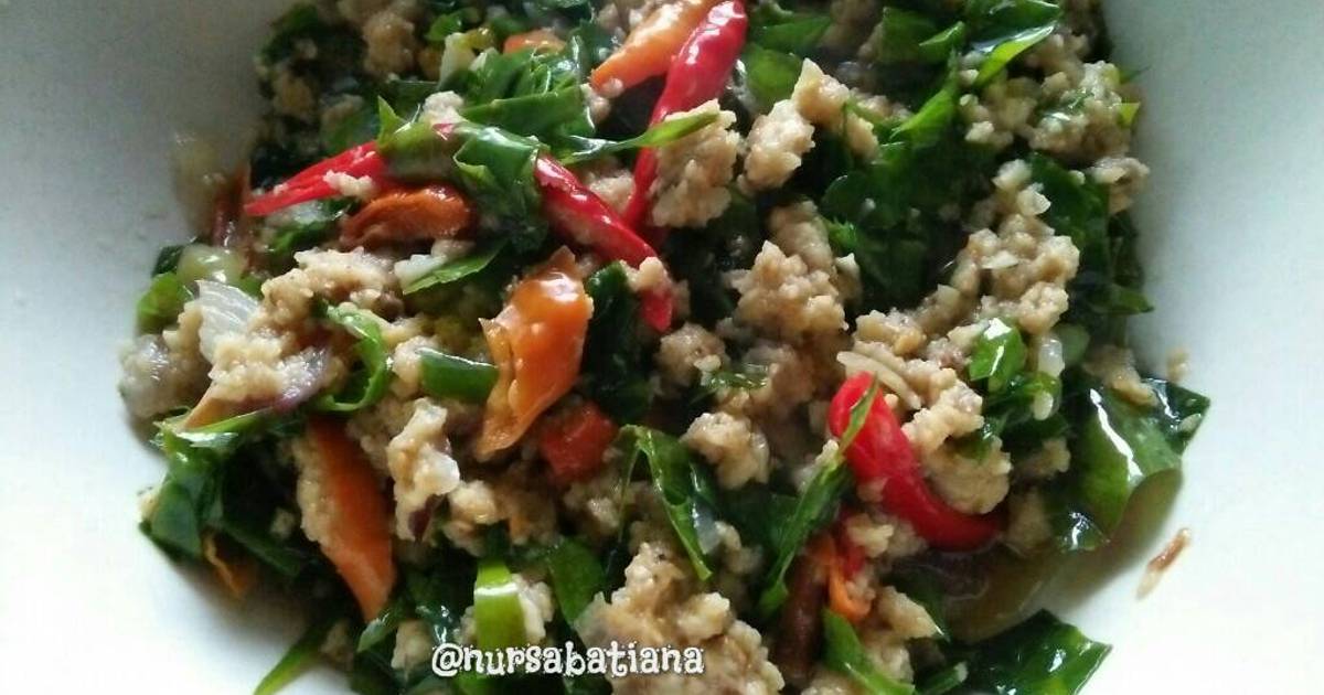 Resep Oseng oncom pedas oleh Nur Sabatiana - Cookpad