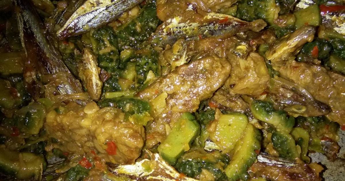 28 resep pare ikan asin rebus enak dan mudah - Cookpad