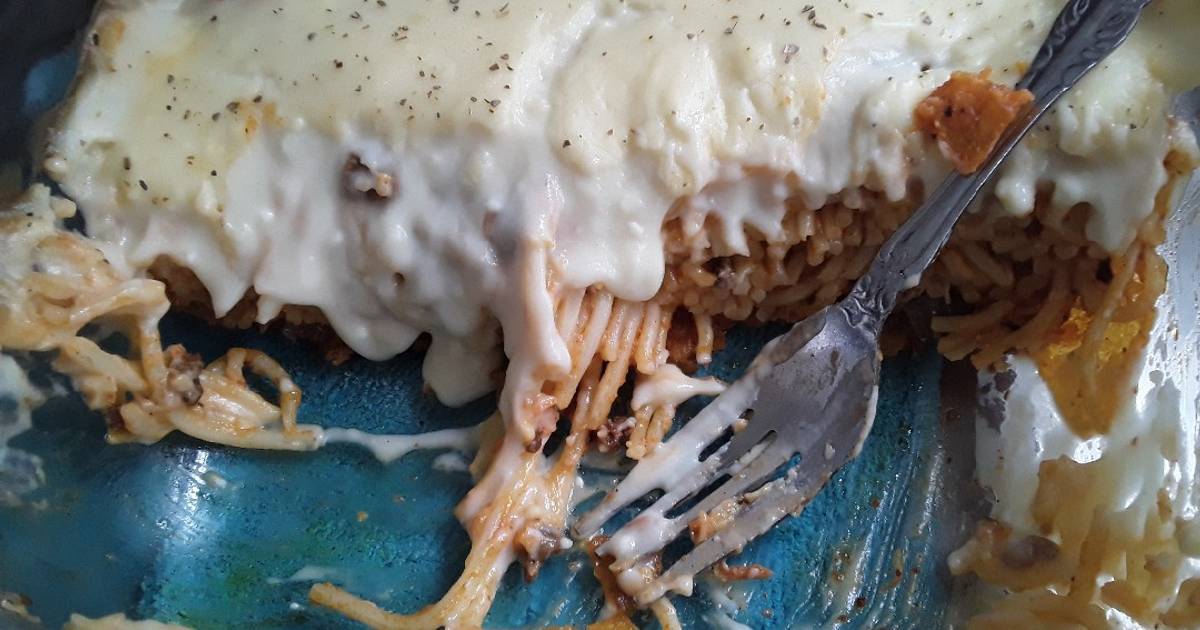 Resep Spaghetti Brulee Simple 🍝 oleh Erniyus - Cookpad