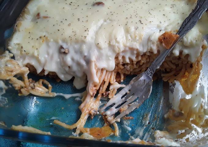 Resep Spaghetti Brulee Simple 🍝 oleh Erniyus - Cookpad
