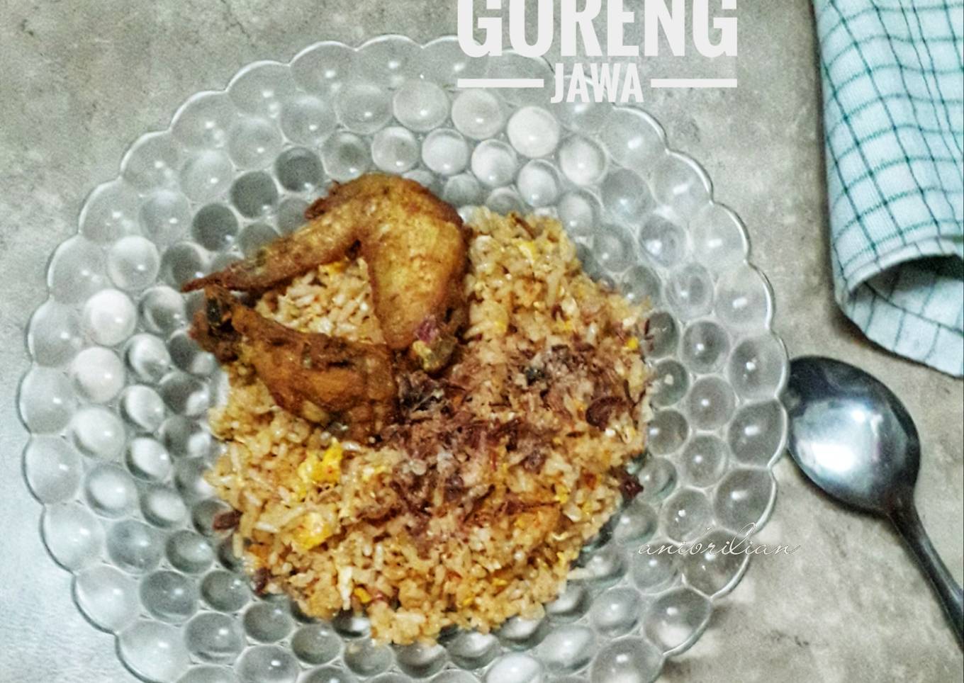 Tips Anti Gagal Nasi goreng jawa Istimewa