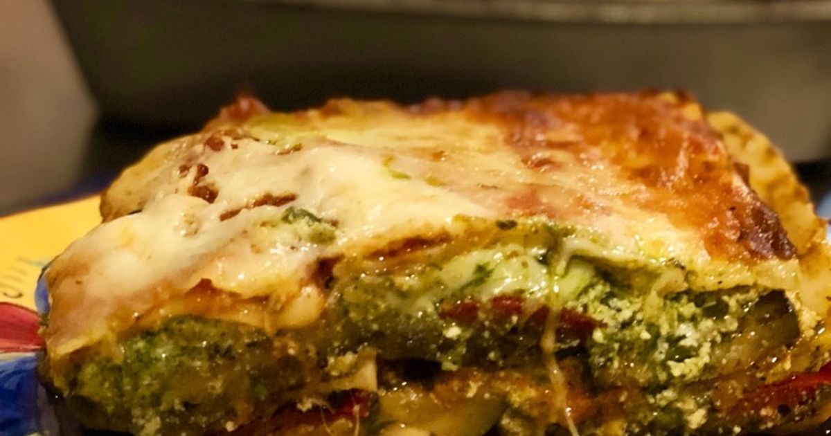 Grilled Vegetable Lasagna Recipe By Adrianne Meszaros