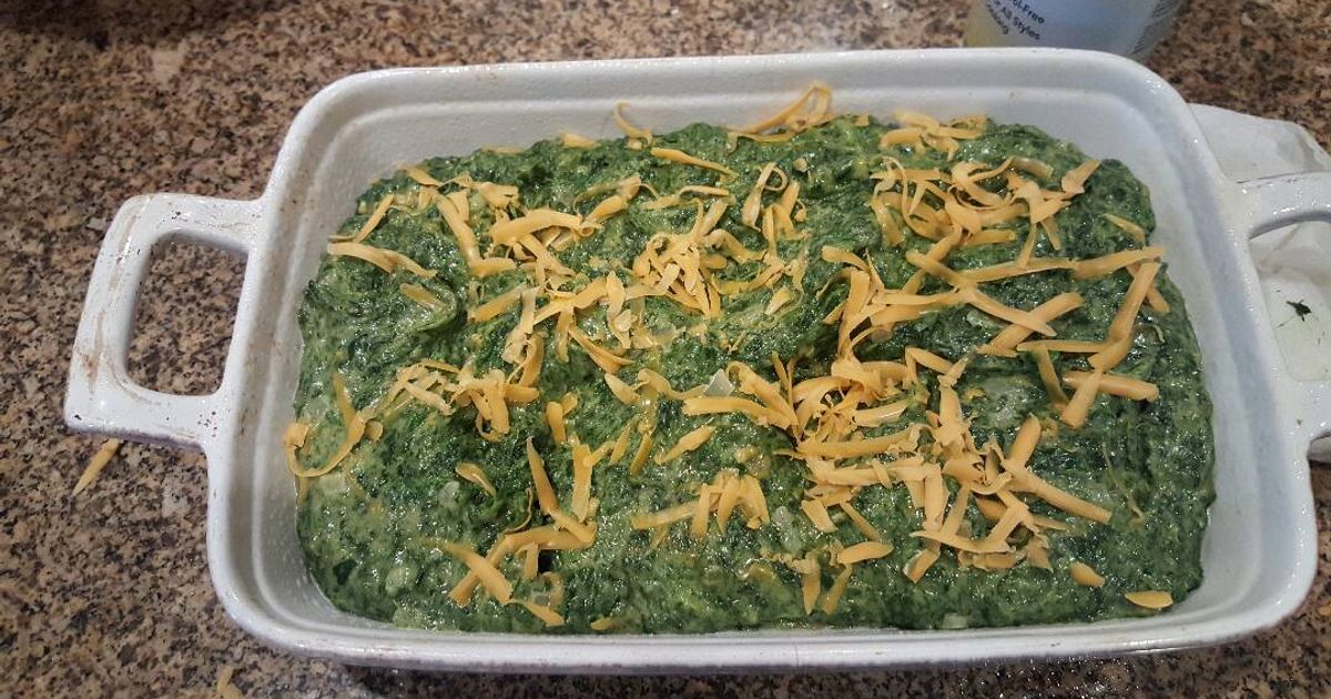 Make Ahead Holiday Side, *Spinach Casserole * Recipe By Masterchef Billy