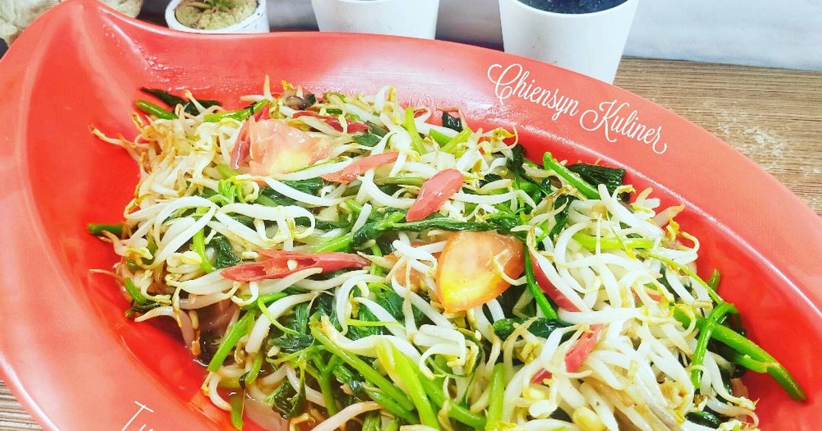 Resep Tumis Tauge Bayam oleh Chiensyn Kuliner - Cookpad