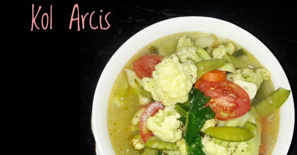 696 resep sop sayur arcis enak dan mudah - Cookpad