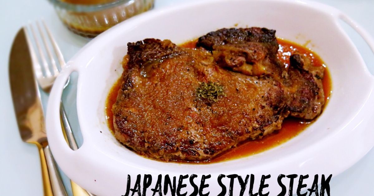 Resep Beef Steak Saos Jepang oleh Evi Can Cook - Cookpad