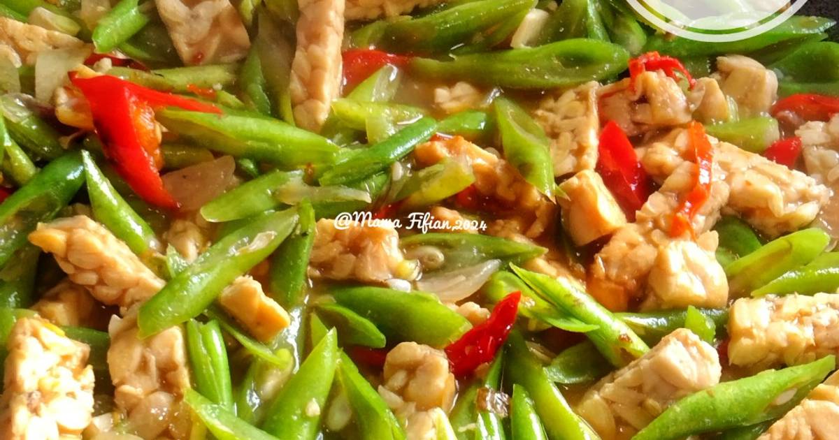 Resep Tumis Tempe & Buncis oleh Lanjarsih/Mama Fifian ( MasakanRumahan ...