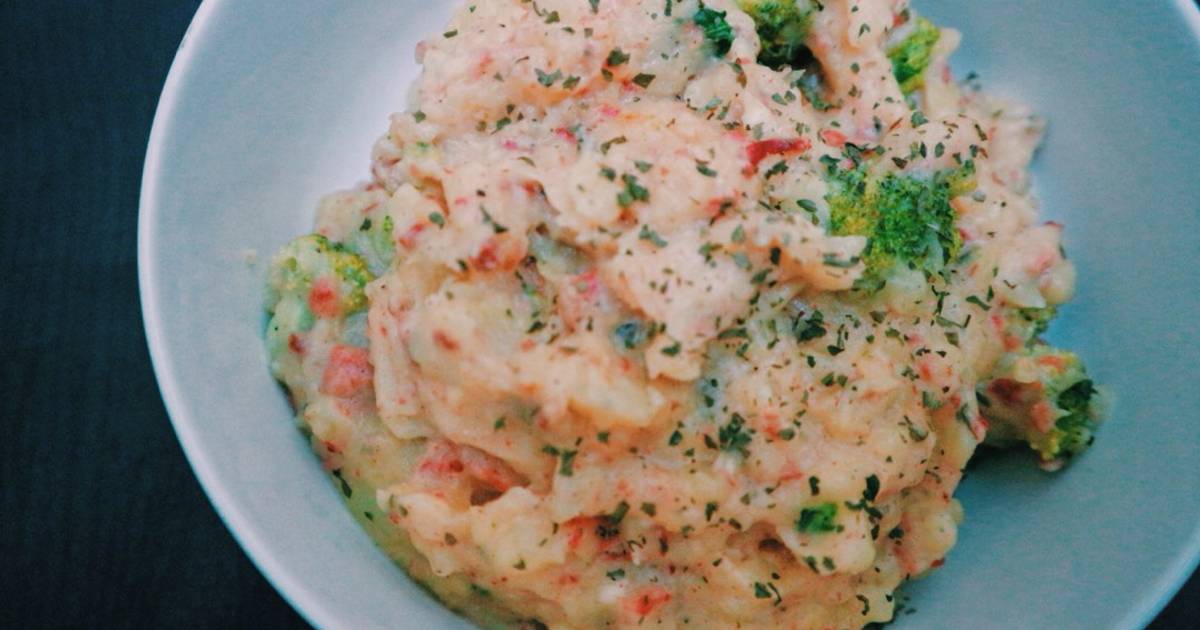 Resep Mashed Potato Brocolli oleh Agatha Dhita - Cookpad