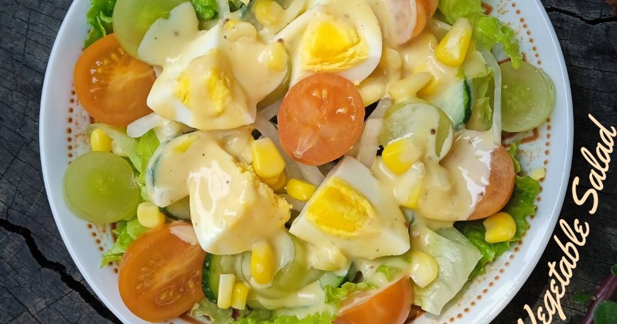 Resep Vegetable Salad oleh afa kitchen - Cookpad