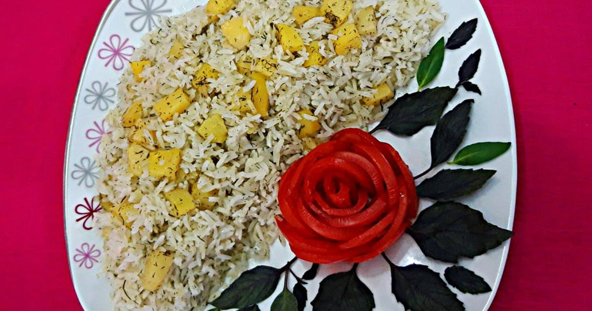 طرز تهیه سیب پلوی کرمانشاهی ساده و خوشمزه توسط Mahnoosh - کوکپد