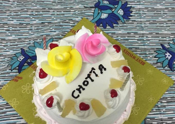 Creamy white cake Recipe by Avni Sharma - Cookpad
