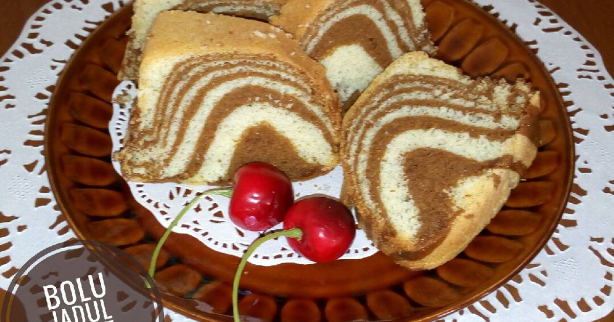 Resep Bolu Jadul Zebra ala2 oleh Dapur Dien - Cookpad