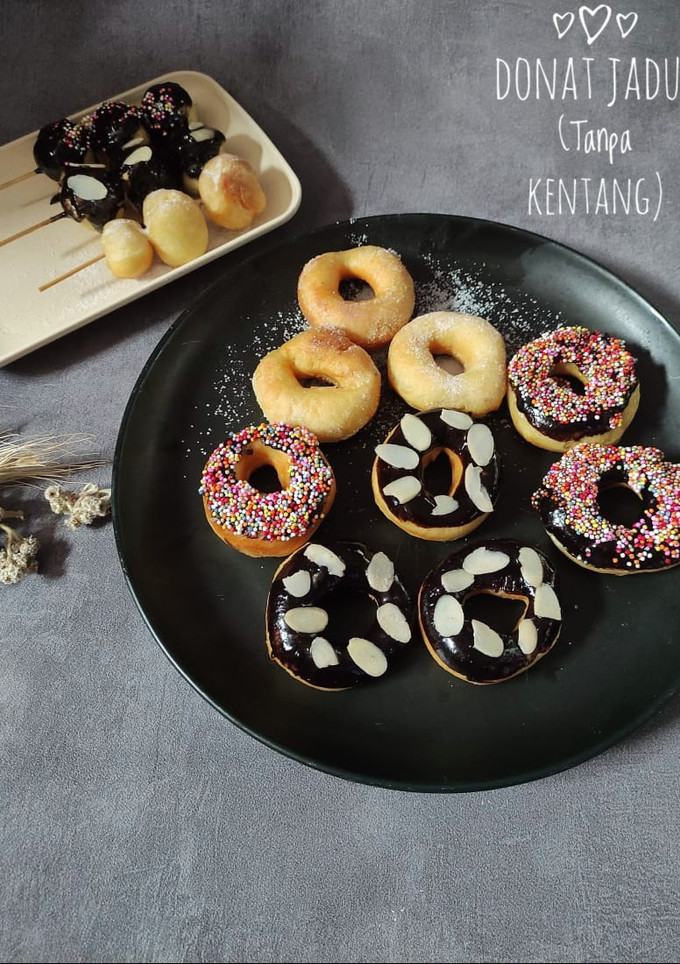 Resep Donat Jadul (Tanpa Kentang) Versi Ke 2 oleh Gita Rahayu - Cookpad