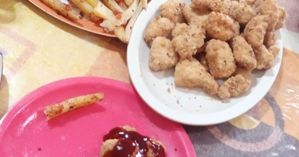 Bonneles De Pollo Con Papas Receta de Eduardo Gonzalez medina- Cookpad