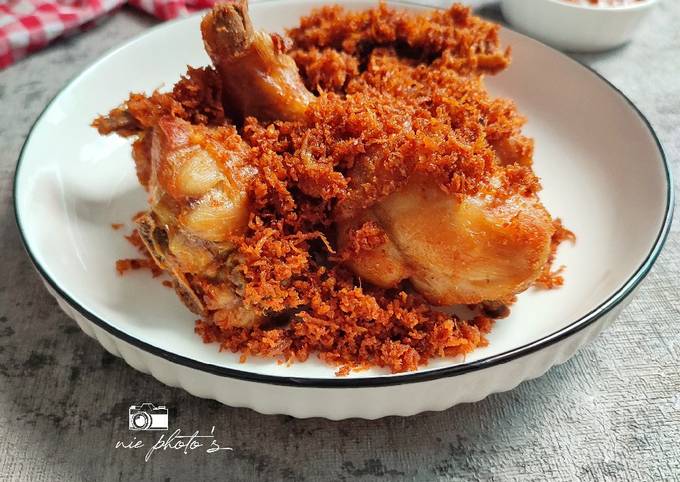Resep Ayam Goreng Serundeng Kelapa oleh Nuniek Wijayanti - Cookpad