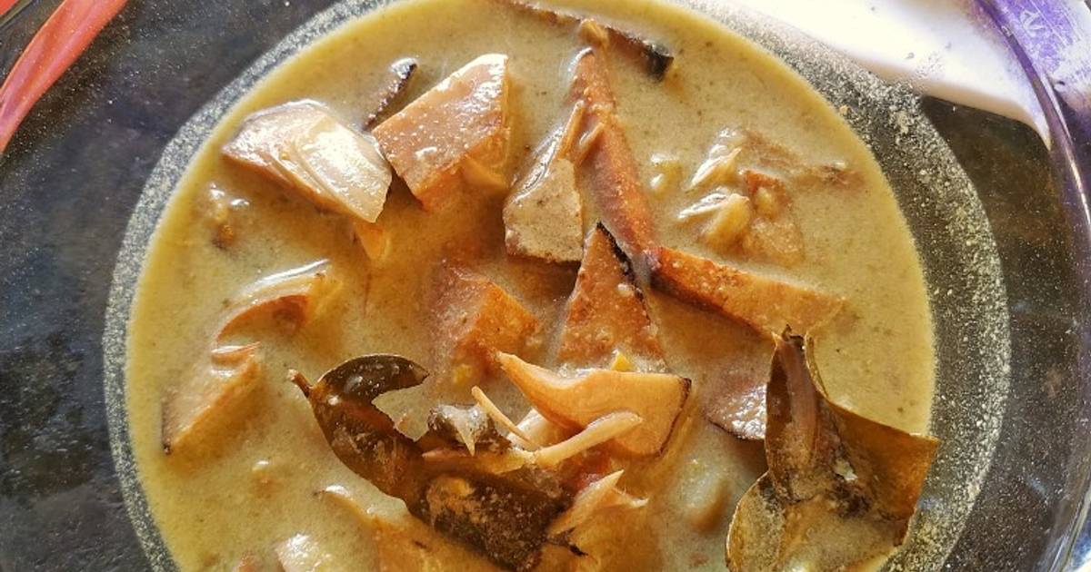 Resep Lodeh tewel tulangan sapi oleh Saluna Mahira - Cookpad