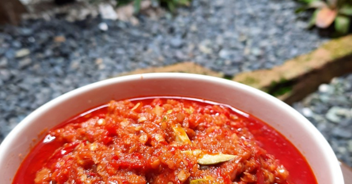 41 resep sambal godok ebi enak dan mudah - Cookpad