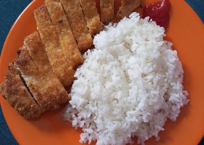 Resep Chicken Katsu Express oleh Sapitri - Cookpad