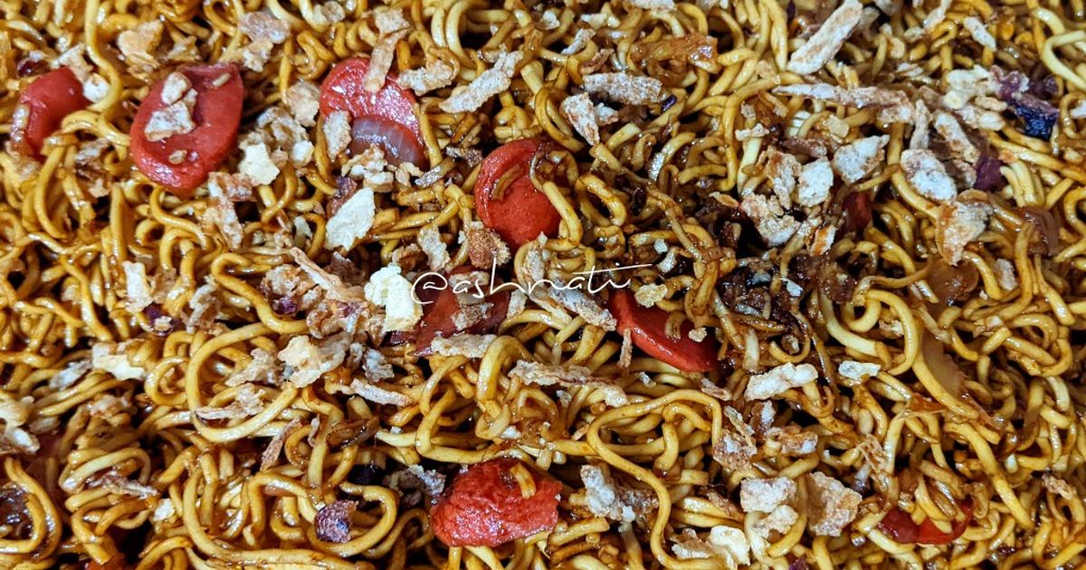 Resipi Mee Kosong Kicap oleh aFun ashriati - Cookpad