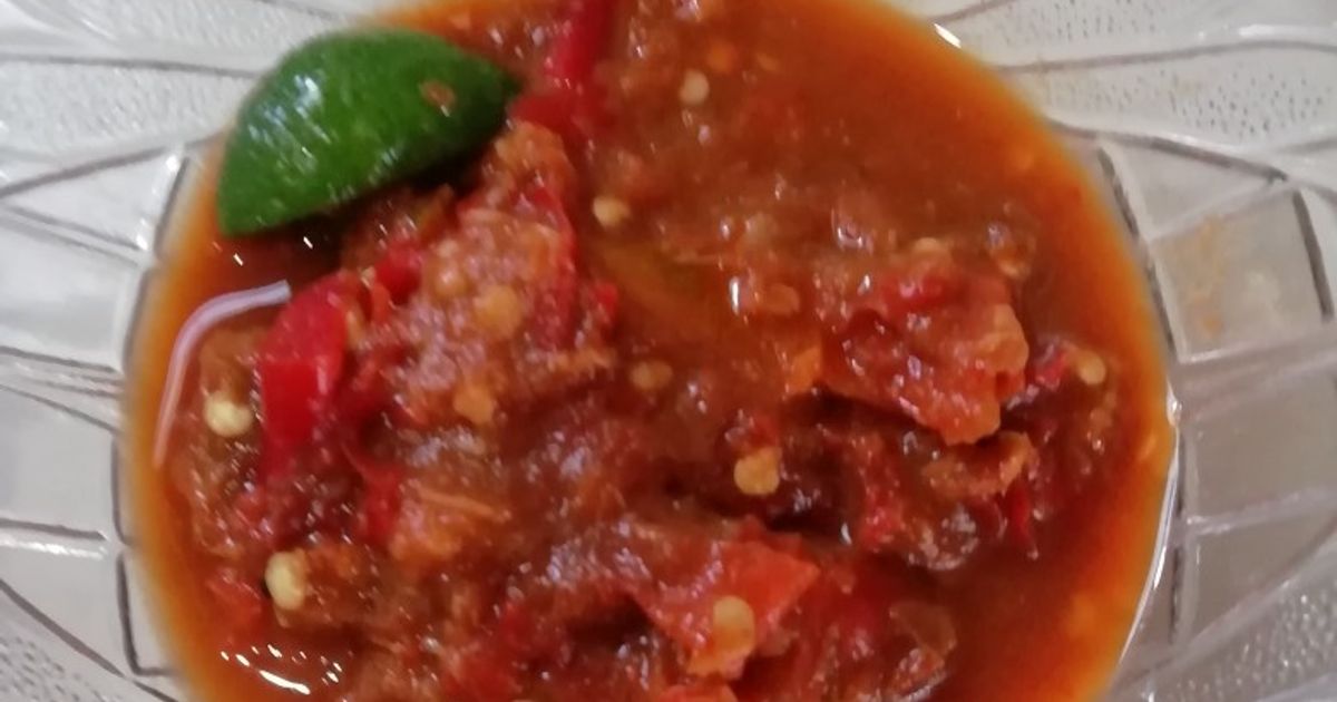 Resep Sambal Tempong oleh Yunita Dewi - Cookpad