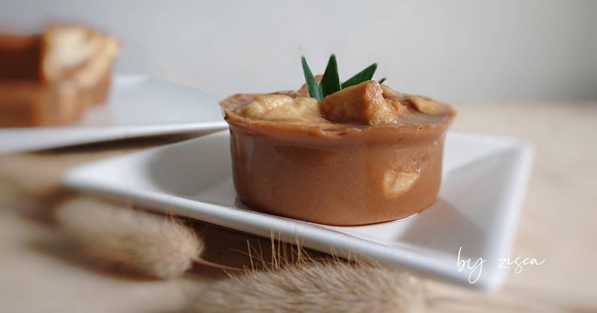 Resep Puding Roti Tawar Mocca oleh zisca - Cookpad