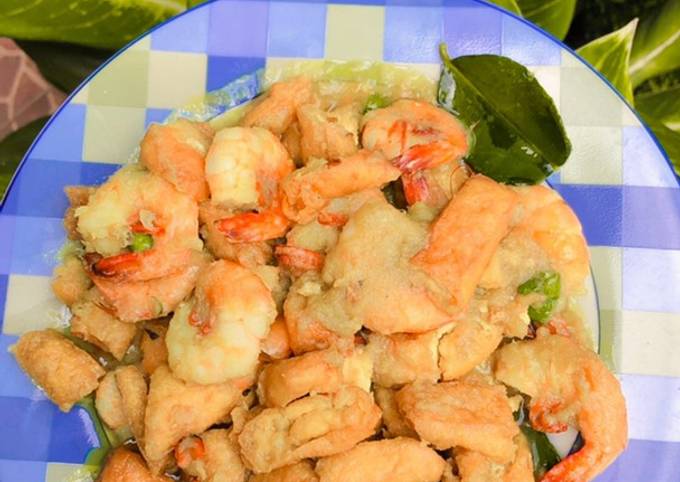Resep Udang Bumbu Kuning oleh Seffia Riandini - Cookpad