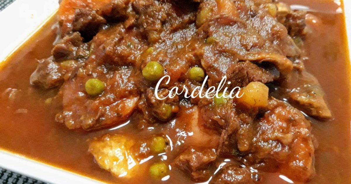 Resep jamur beef stew rumahan enak dan mudah - Cookpad