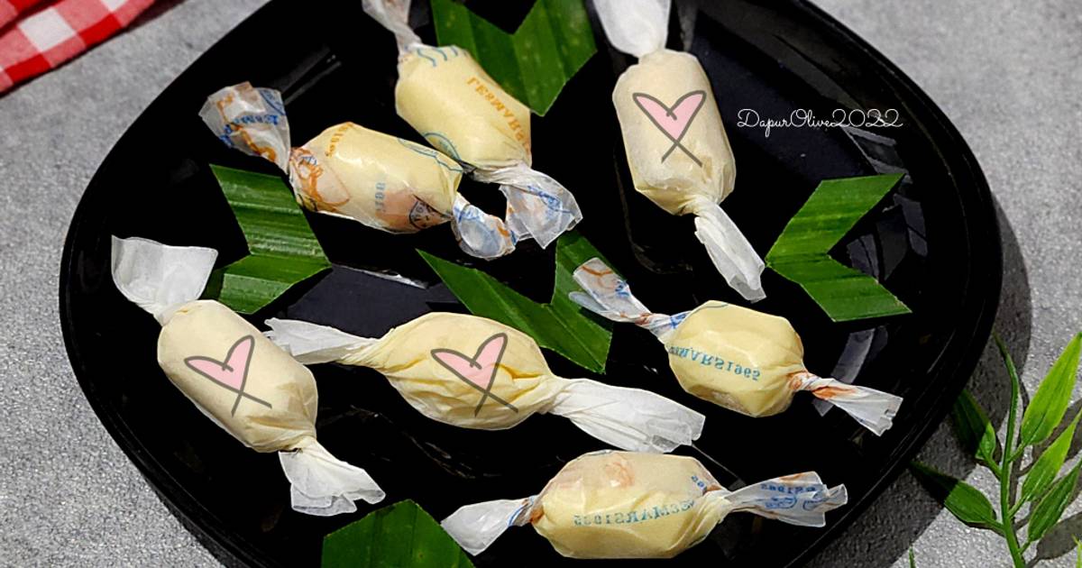 Resep Permen Susu 2 Bahan oleh Dapur Olive - Cookpad