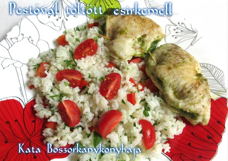 Pestóval töltött csirkemell | Kissné Zilahi Katalin receptje - Cookpad ... Pestóval töltött csirkemell | Kissné Zilahi Katalin receptje - Cookpad ...