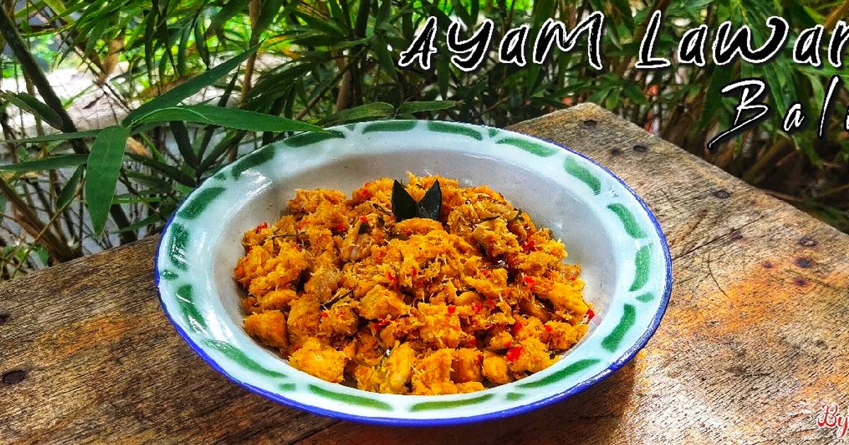 25 resep ayam lawar bali enak dan mudah - Cookpad